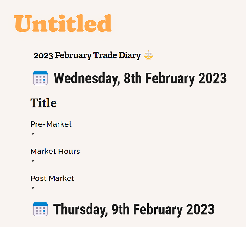 How to create a diary template with All Days Listed? - Help - Obsidian ...