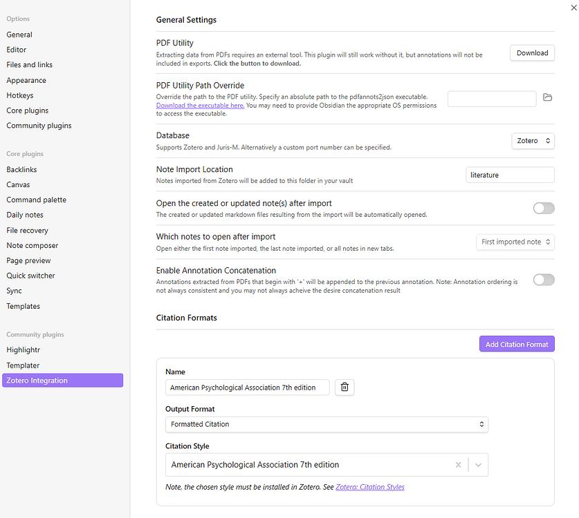 Zotero Integration - template not working - Help - Obsidian Forum