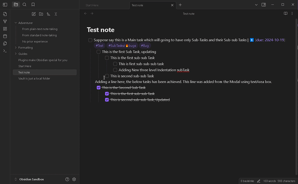 Cursor position is misaligned for multi-level indentation - Bug reports - Obsidian Forum