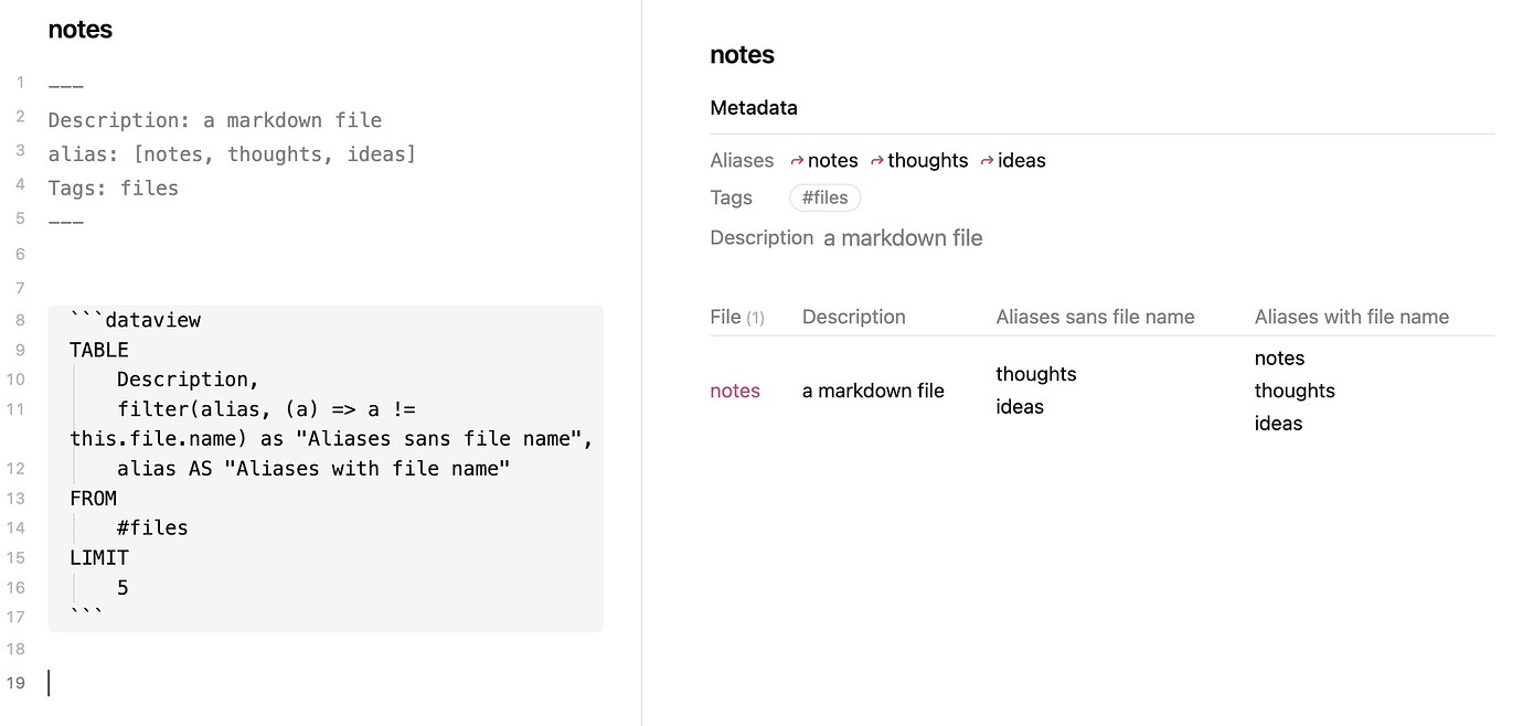 How do you slice a list/array inside dataview query? - Help - Obsidian Forum
