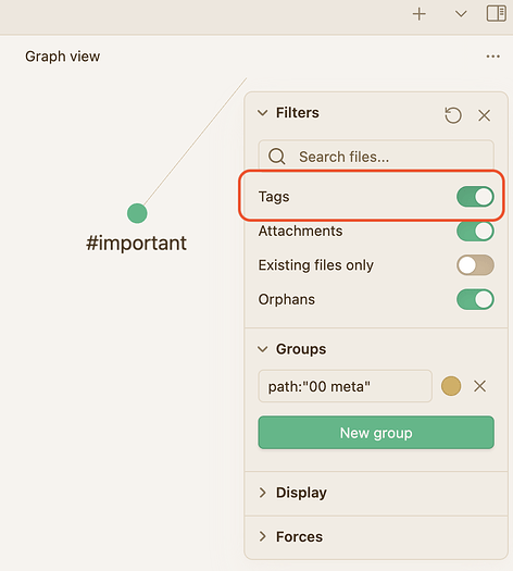 Use tags for coloring in graph view - Help - Obsidian Forum