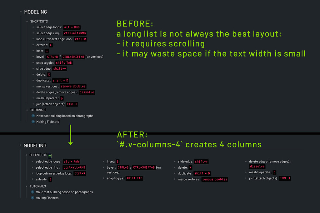 Multiple display modes for nodes - Feature requests - Obsidian Forum