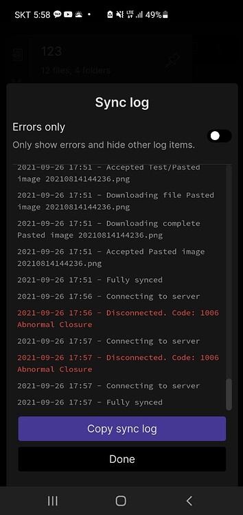 How can I access to remote vault? (I subscribed to the paid sync ...