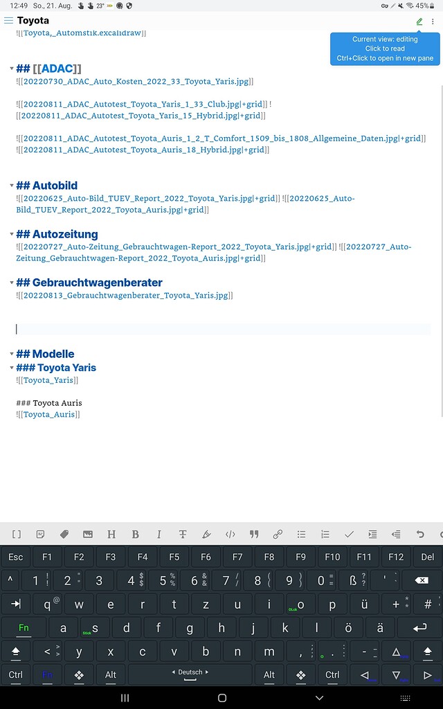Markdown is not well formatted in source mode on Obsidian Mobile (Android) - Help - Obsidian Forum
