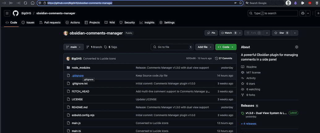 Comments Manager plugin - Share & showcase - Obsidian Forum