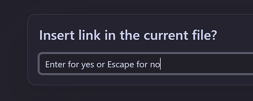 Templater script : Create a new template -> open in split view -> paste link to the new note ...