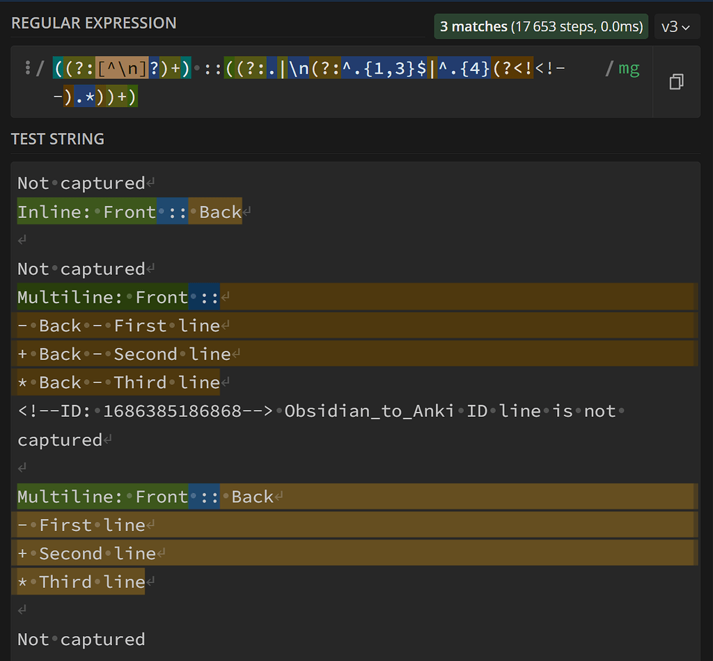 Remnote multiline style regex for Obsidian to Anki plugin - Share & showcase - Obsidian Forum