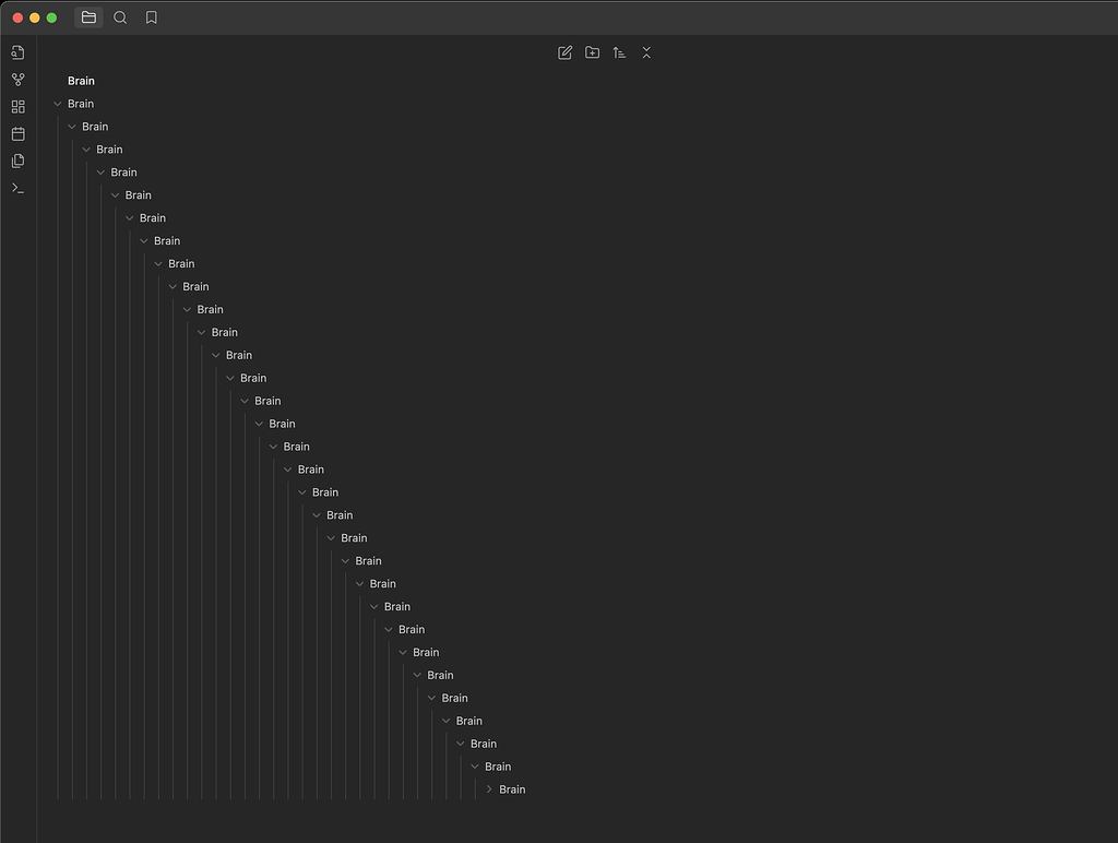 Fresh installation, remote vault with Obsidian sync, nested directories ... Fresh installation, remote vault with Obsidian sync, nested directories ...