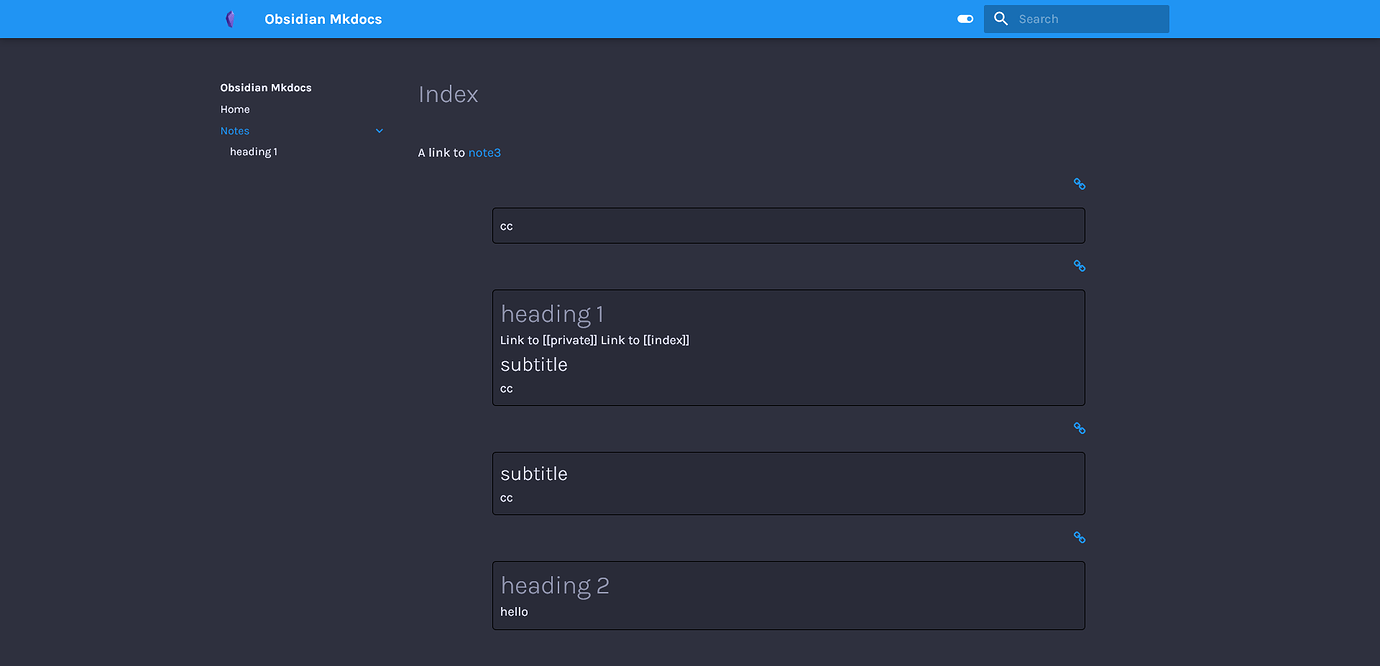 Obsidian Mkdocs Publisher : A free publish alternative - Share ...