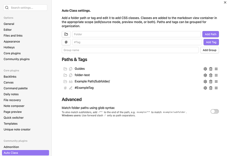 Font and color for headings based on folder - Custom CSS & Theme Design - Obsidian Forum