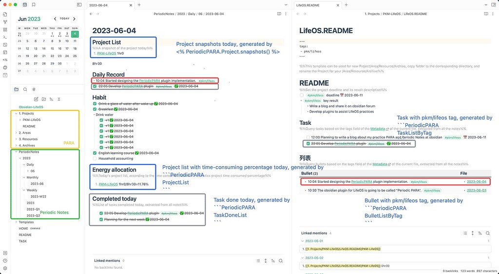 New Plugin: Periodic PARA - Share & showcase - Obsidian Forum
