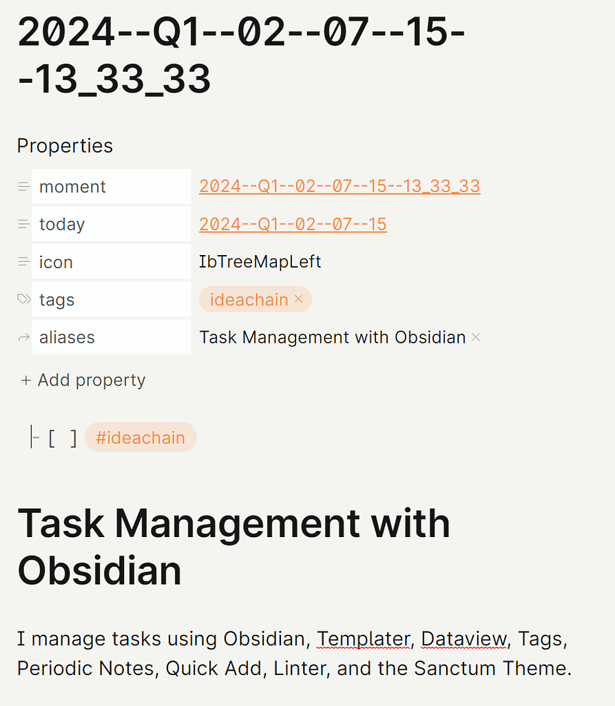 Workflow and Task Management - Obsidian Zettelkasten Stack - Knowledge management - Obsidian Forum