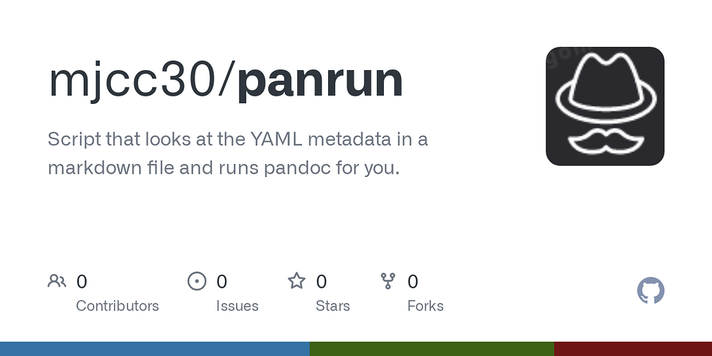 Generate Custom Pdfs With Pandoc Panrun And The Eisvogel Latex Template Share And Showcase