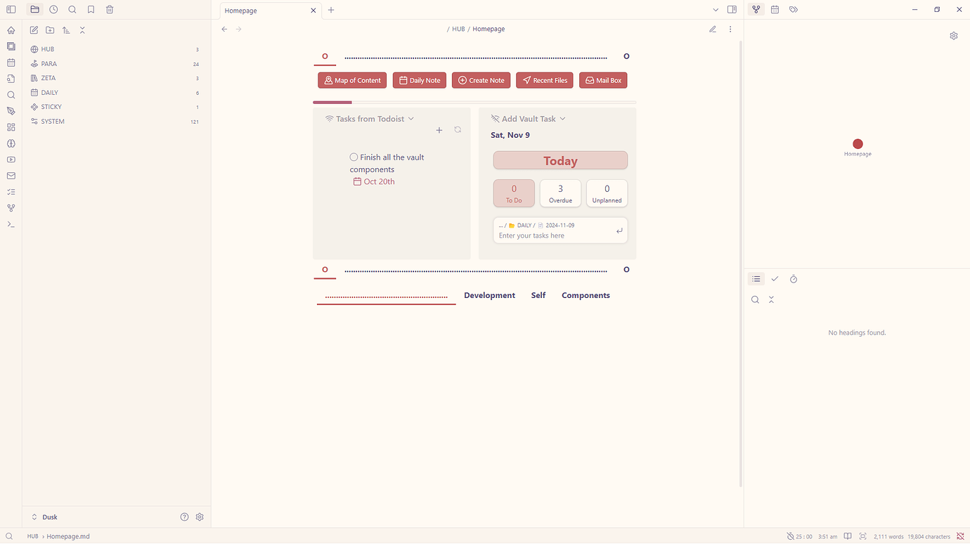 PARA + Zettelkasten Vault Template: Powerful Organization, Task Tracking, and Focus Tools All in ...
