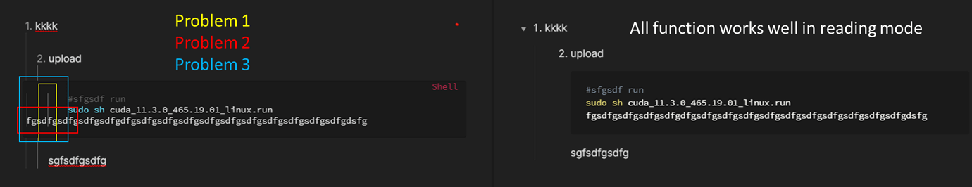 Live Preview: Better support of code blocks in lists - Bug reports - Obsidian Forum