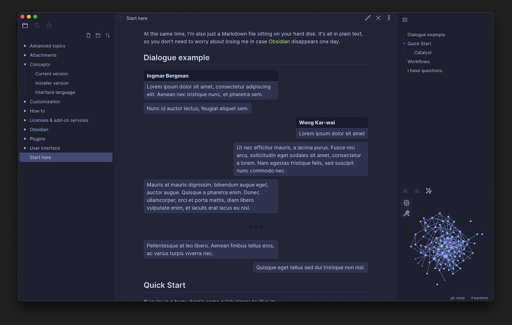 Dialogue Plugin - Share & showcase - Obsidian Forum