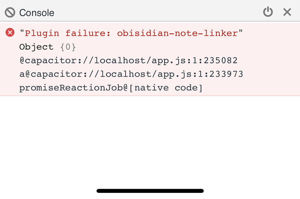 Plugin failure, promiseReactionJob@[native code] (Web Assembly related?) - Developers: Plugin ...