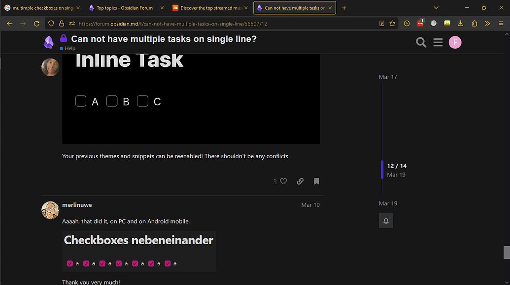 This inline/horizontal checkbox snippet needs editing - Custom CSS & Theme Design - Obsidian Forum