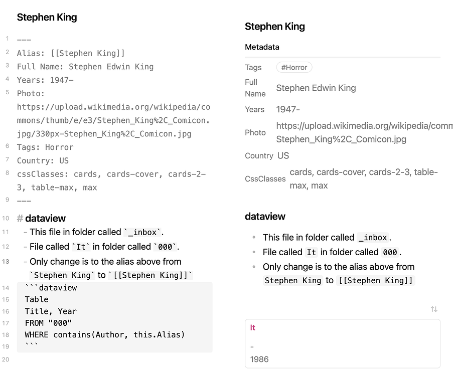 Dataview "contains" help - Help - Obsidian Forum