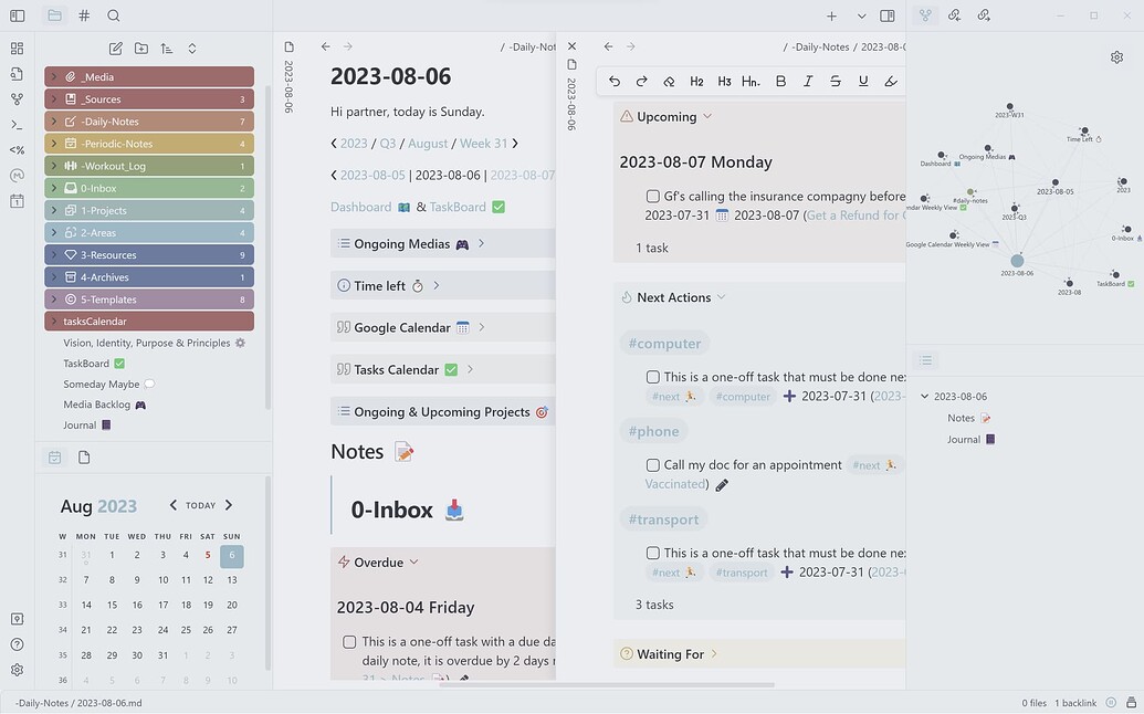 My complete Obsidian workflow to manage my life - Share & showcase ...
