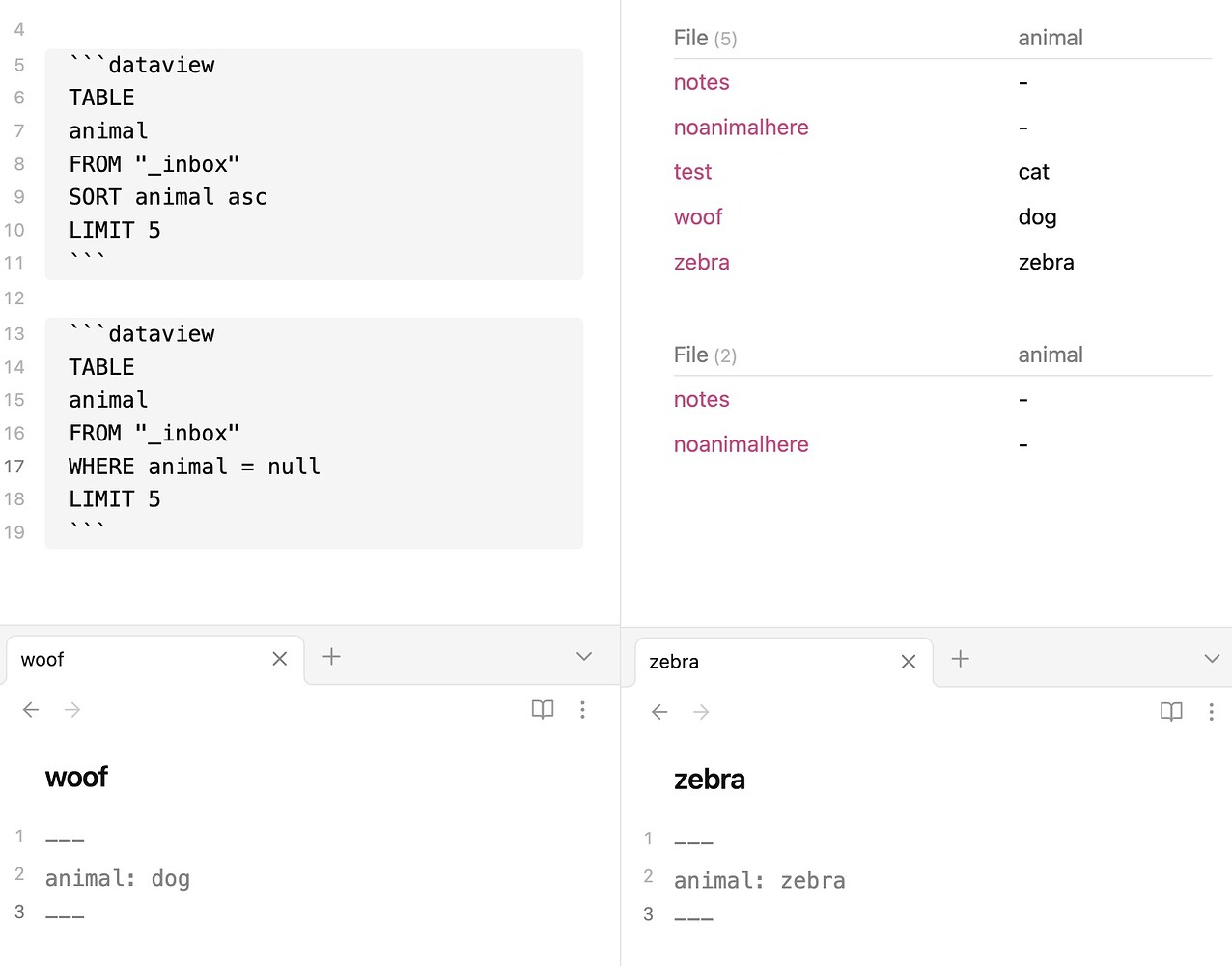 Dataview: finding keys without values - Help - Obsidian Forum