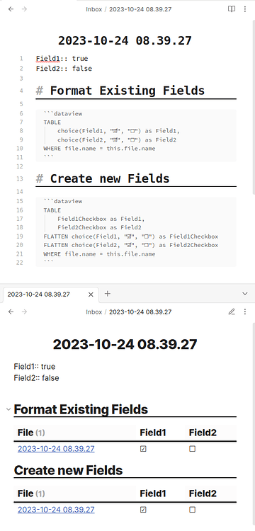 Dataview checkboxes - Help - Obsidian Forum