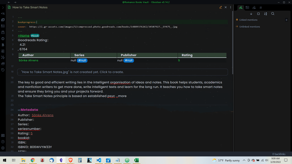 Help With Dataview Table And Null Help Obsidian Forum 