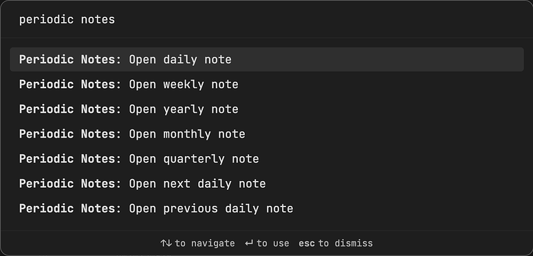 Periodic Notes - ISSUES - Help - Obsidian Forum