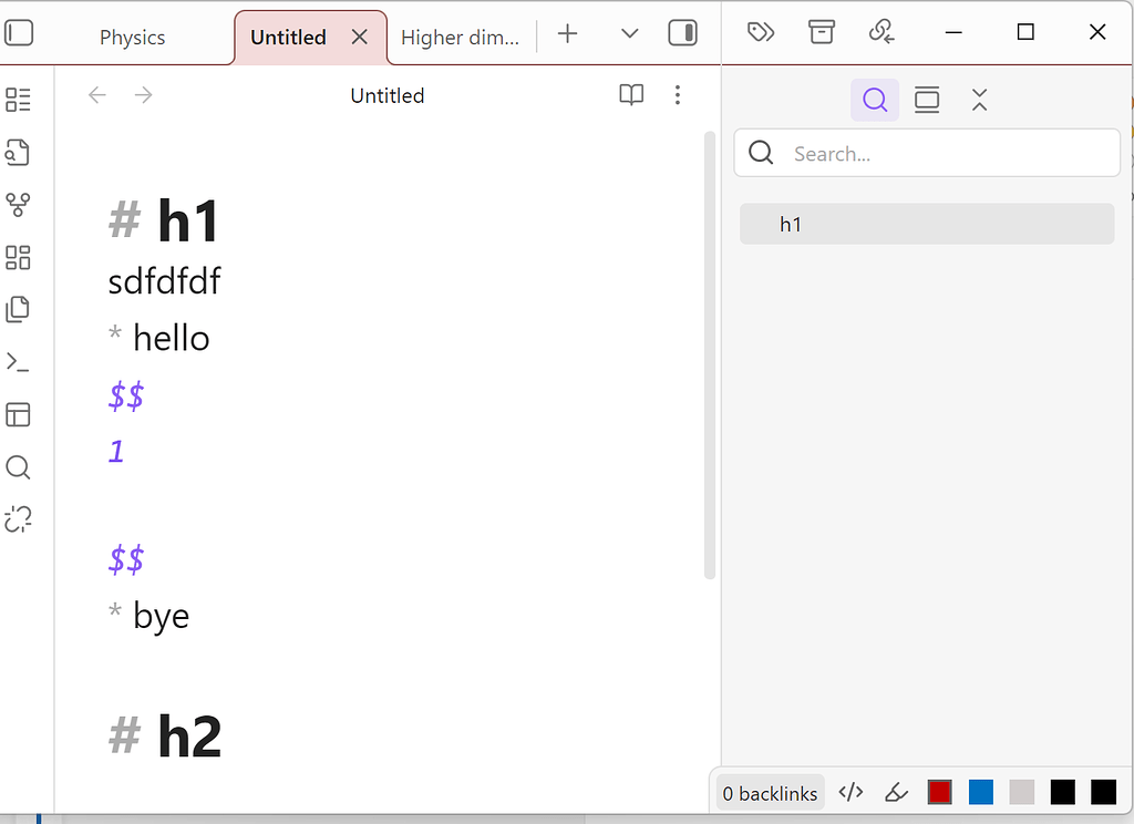Empty line in displayed equation inside list breaks outline - Bug ...