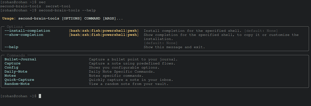 Second Brain Vault template + CLI - Share & showcase - Obsidian Forum