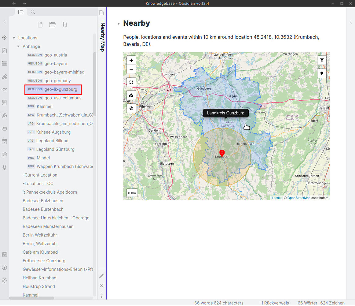 New Plugin: Obsidian Leaflet - Interactive maps in notes - Share ...