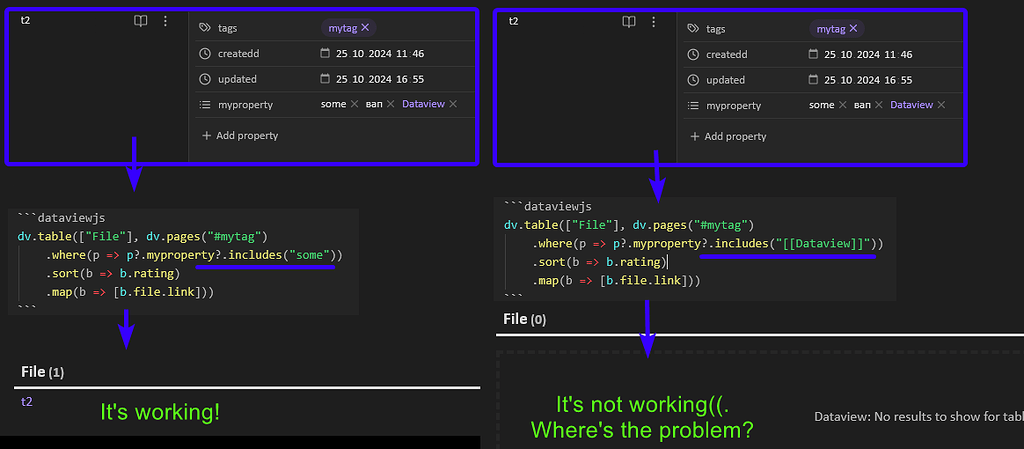 Dataviewjs - links don't work - Help - Obsidian Forum