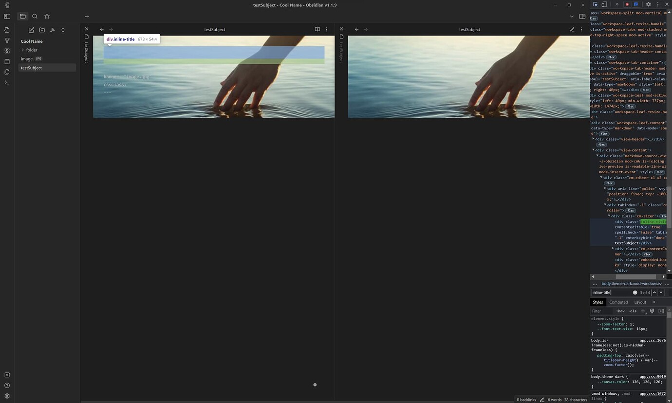 Banner plugin help? - Help - Obsidian Forum