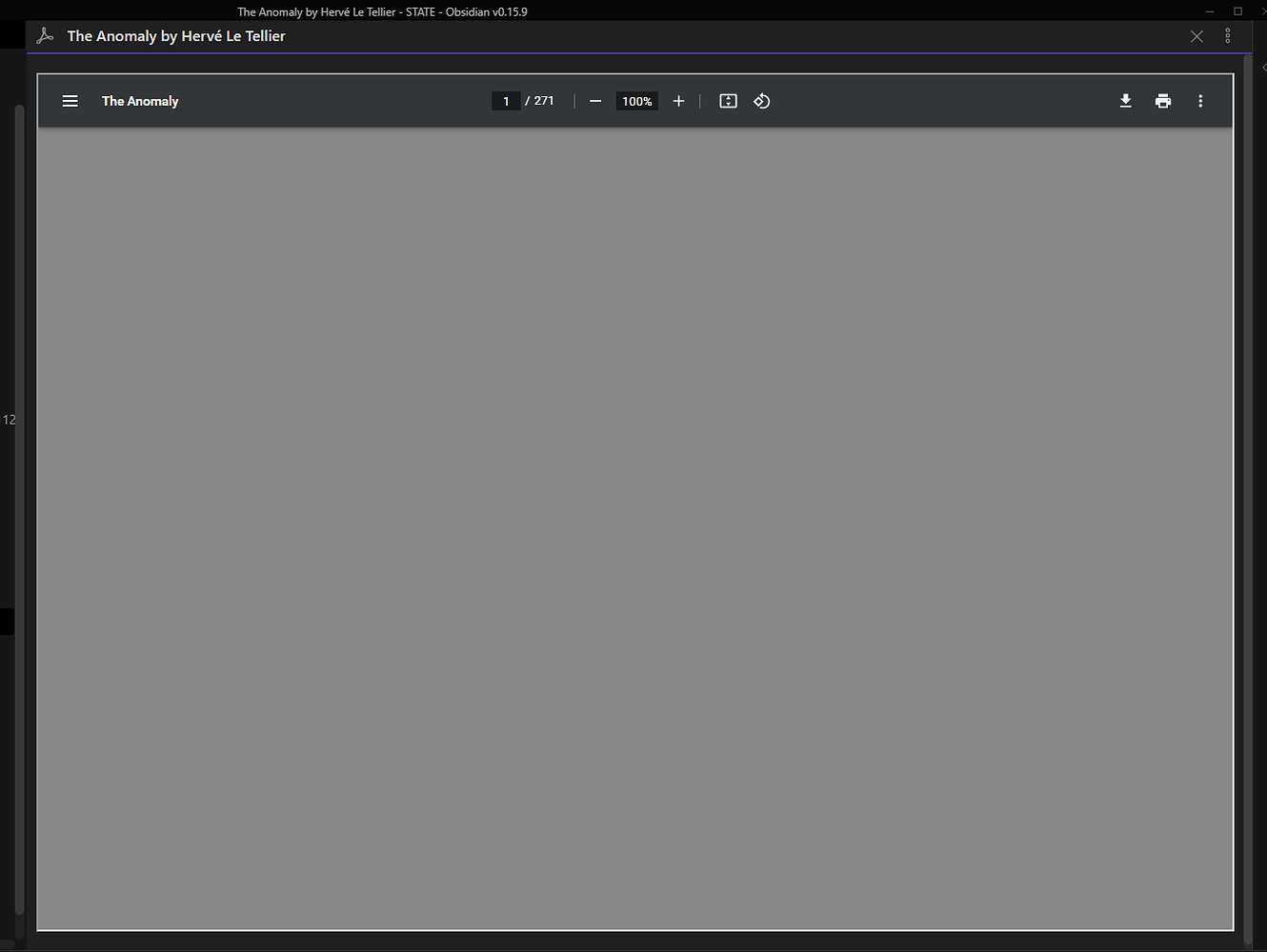 Native PDF reader doesn't render PDF files - Bug graveyard - Obsidian Forum