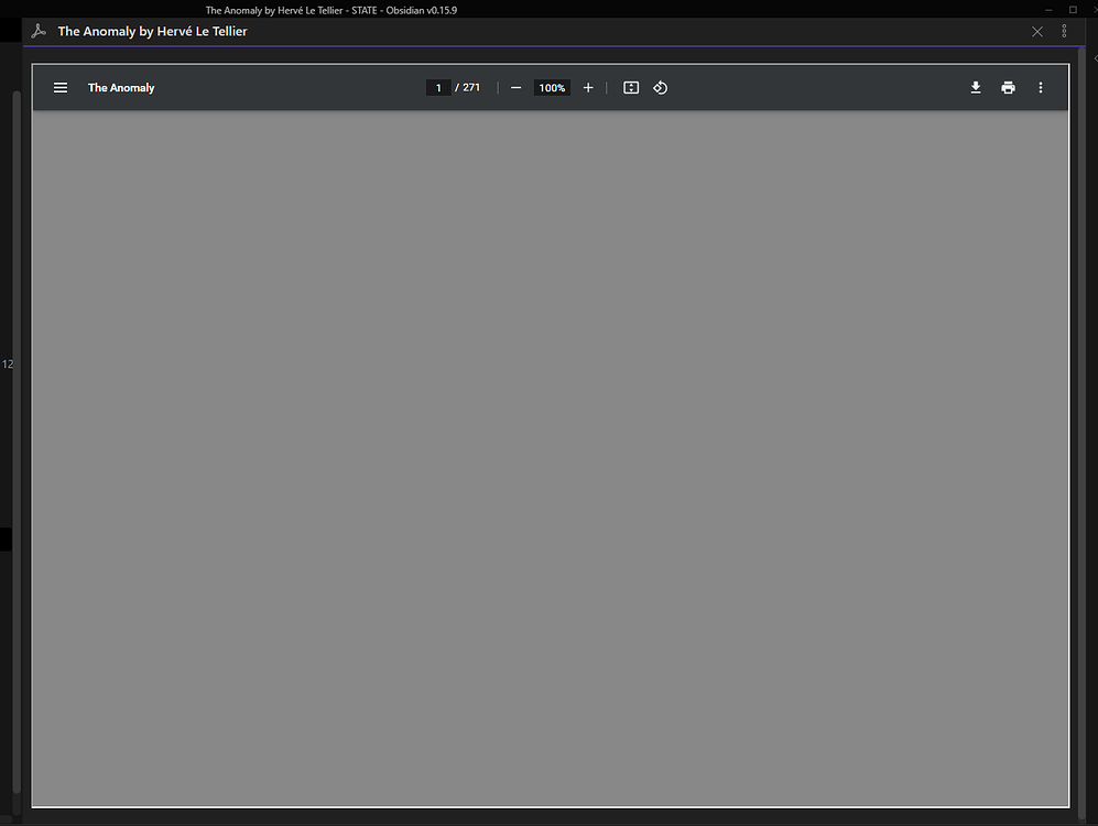 Native PDF reader doesn't render PDF files - Bug graveyard - Obsidian Forum