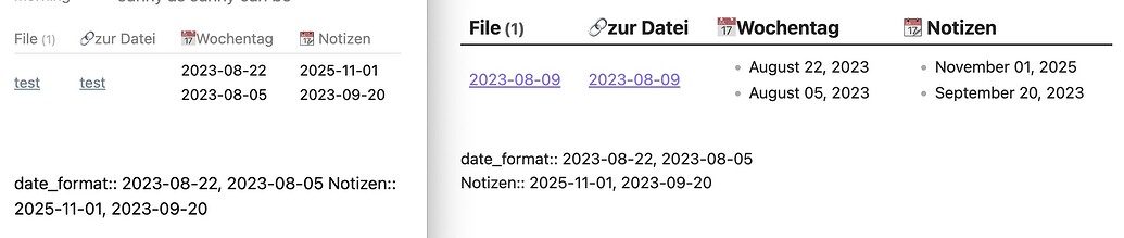 Dataview remove box in column? - Help - Obsidian Forum Dataview remove box in column? - Help - Obsidian Forum
