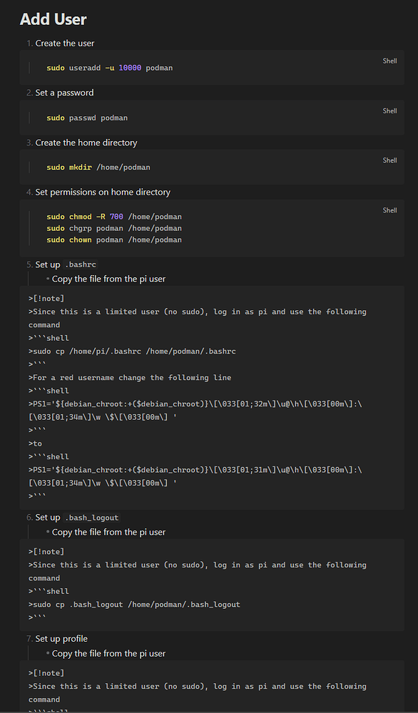Code Blocks Nested in Ordered List - Help - Obsidian Forum