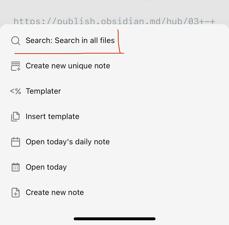 Mobile Faster Access To Search Bar In Mobile App Feature Requests Obsidian Forum