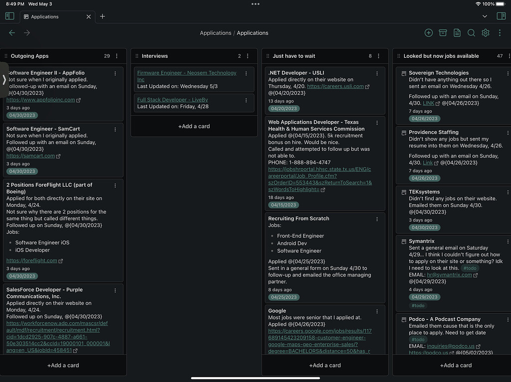 Kanban and Dataview - Help - Obsidian Forum