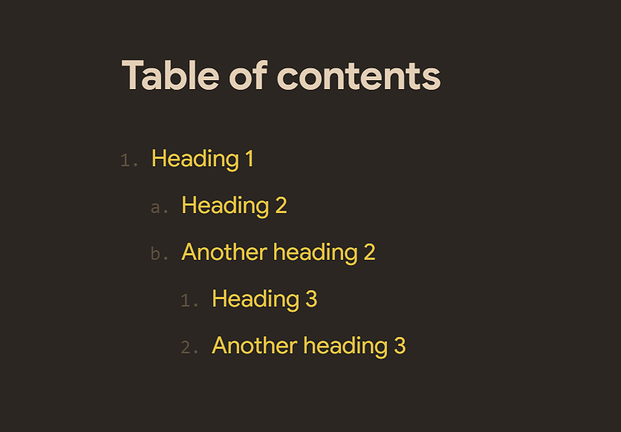 Self-Upgrading In Document Table of Contents Plugin - Plugins ideas ...