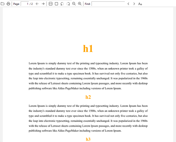 CSS for PDF export works well... but header formatting does not cooperate - Custom CSS & Theme ...