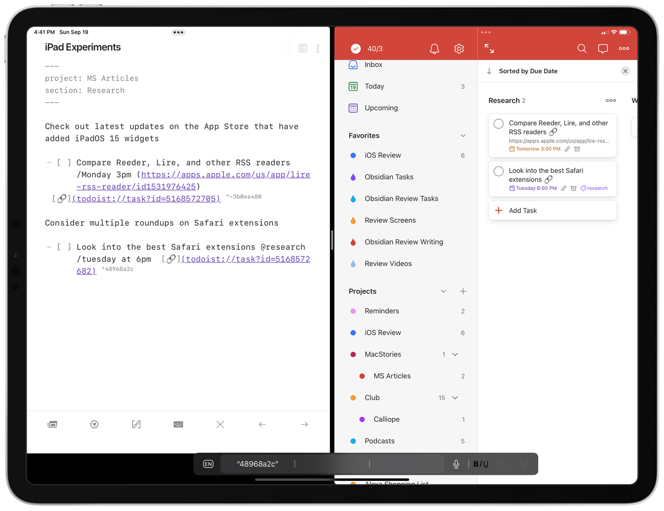 Two-way sync with Obsidian and Todoist - Developers & API - Obsidian Forum Two-way sync with Obsidian and Todoist - Developers & API - Obsidian Forum