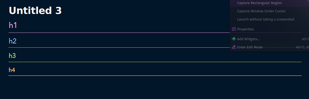 Underline heading of the note with theme.css - Custom CSS & Theme ... Underline heading of the note with theme.css - Custom CSS & Theme ...
