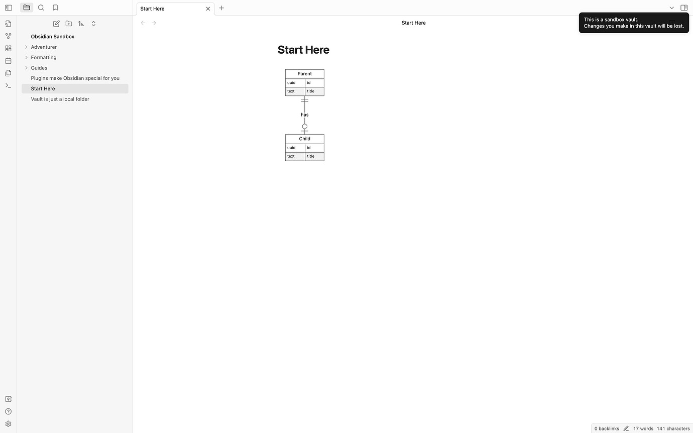 Mermaid ER diagram uses certain light mode elements in the default dark ...