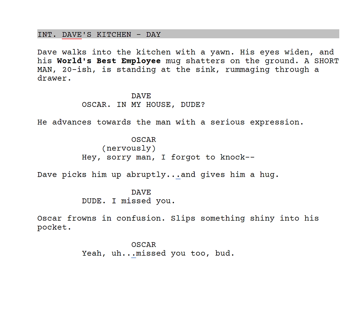 Screenwriting CSS Snippet - Write in Markdown, Export as a Well-Formatted Screenplay - Share ...