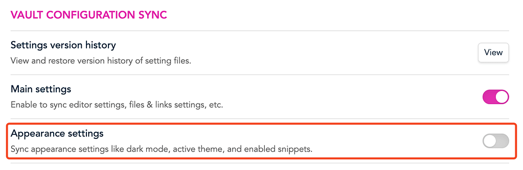 Move showRibbon from app.json to appearance.json - Feature archive - Obsidian Forum