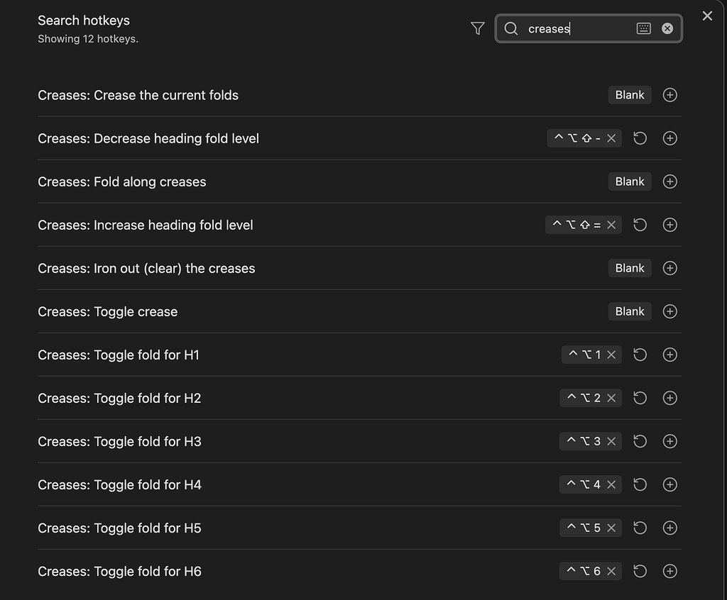Creases plugin only works for H2, H3 and H4? - Help - Obsidian Forum