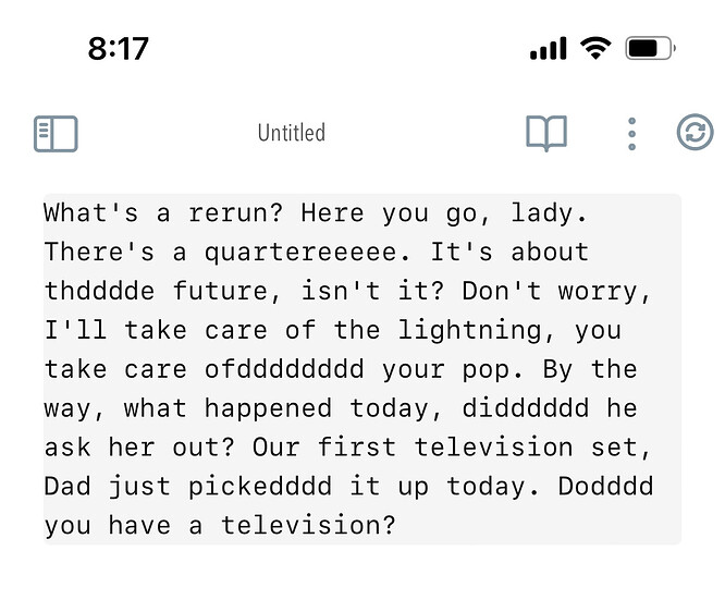 Ios Justified Text Alignment Not Working In Live Preview Custom Css And Theme Design