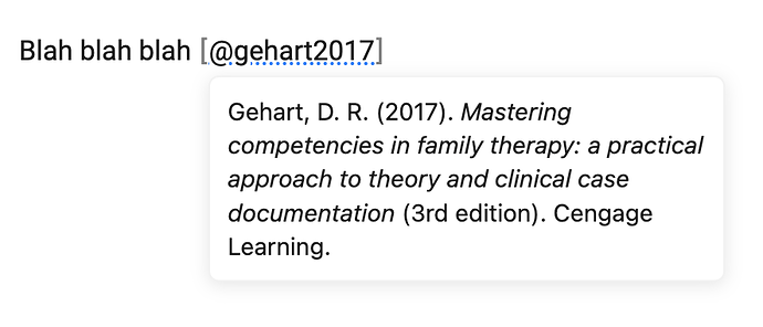 Support Pandoc-style citations with Citeproc-js engine @citekey ...