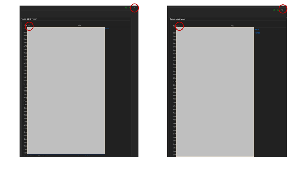 Different Dataview output in preview and reading mode - Help - Obsidian Forum
